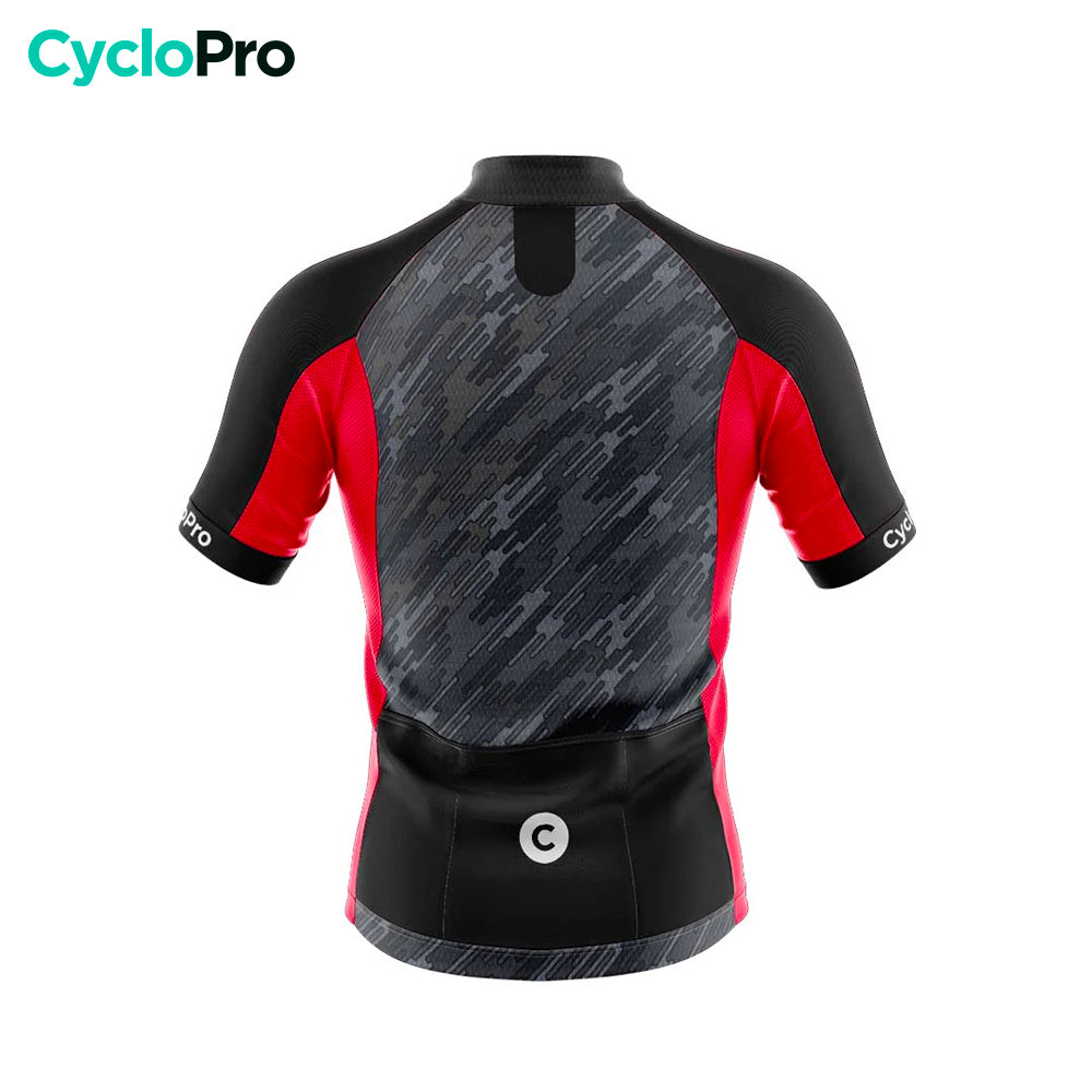 Maillot Cycliste Route Rouge - Wind+ | CycloPro