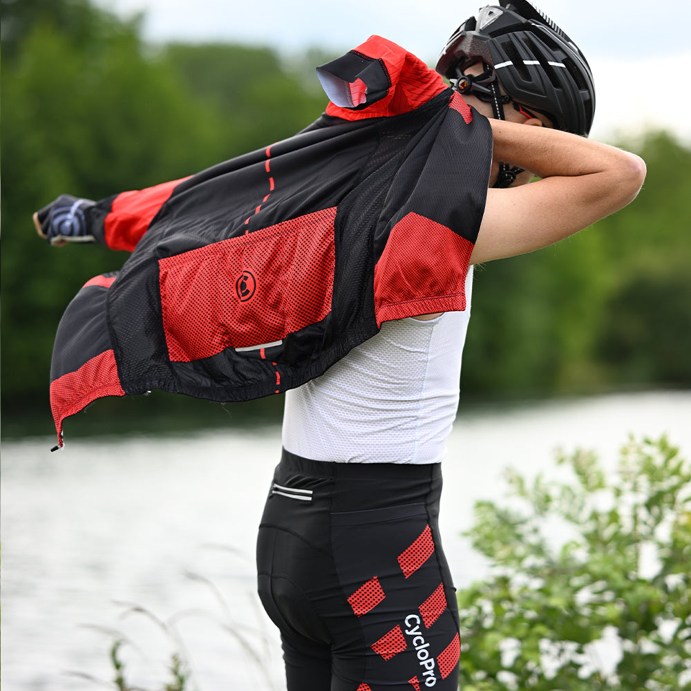 Tenue De Cyclisme Rouge - Practical - CycloPro