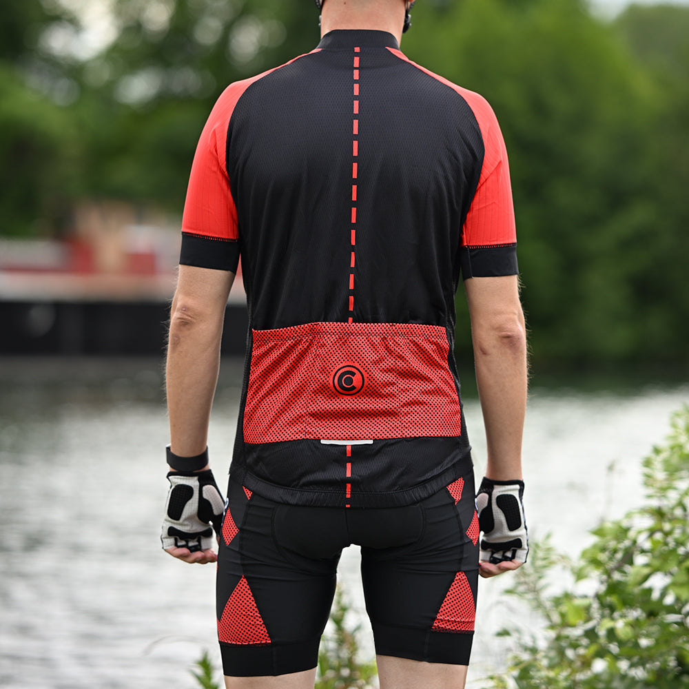 Tenue De Cyclisme Rouge - Practical - CycloPro